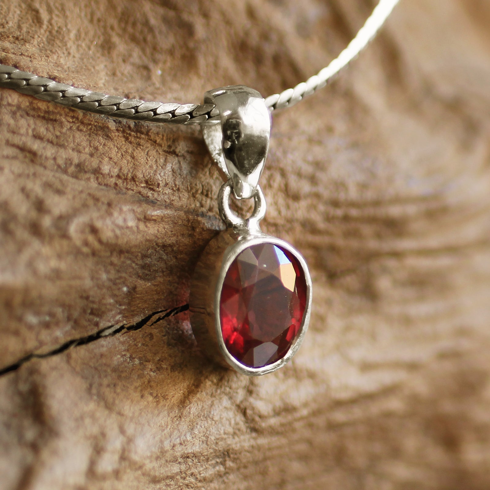 Ruby Small Simple Pendant | Tradewinds VT LLC